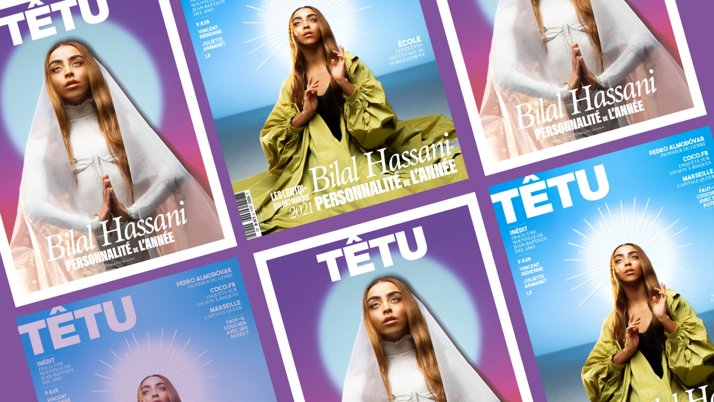 Bilal Hassani, personnalité de l'année : le sommaire du nouveau TÊTU