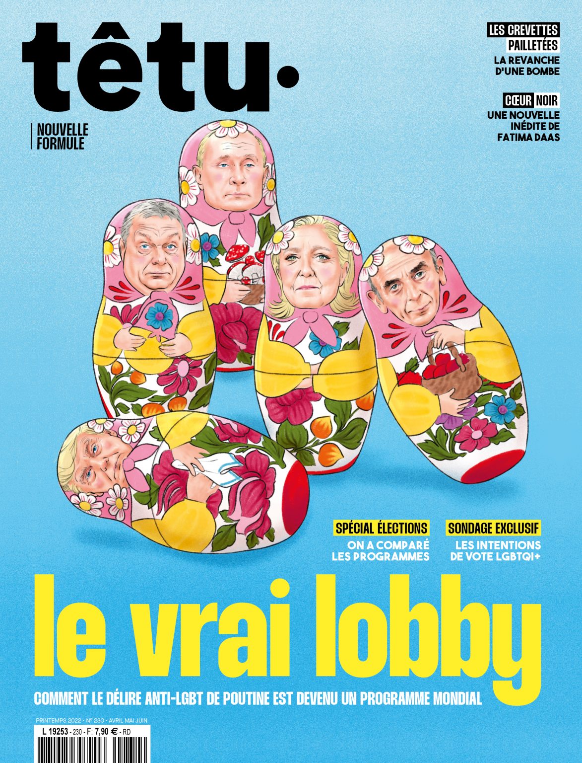 Voici le sommaire du nouveau magazine têtu·