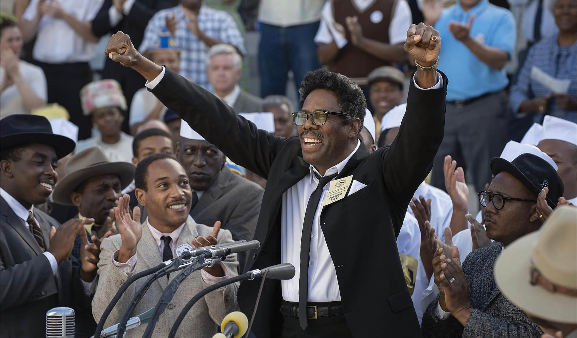 Bande-annonce : "Bayard Rustin", avec Colman Domingo sur Netflix