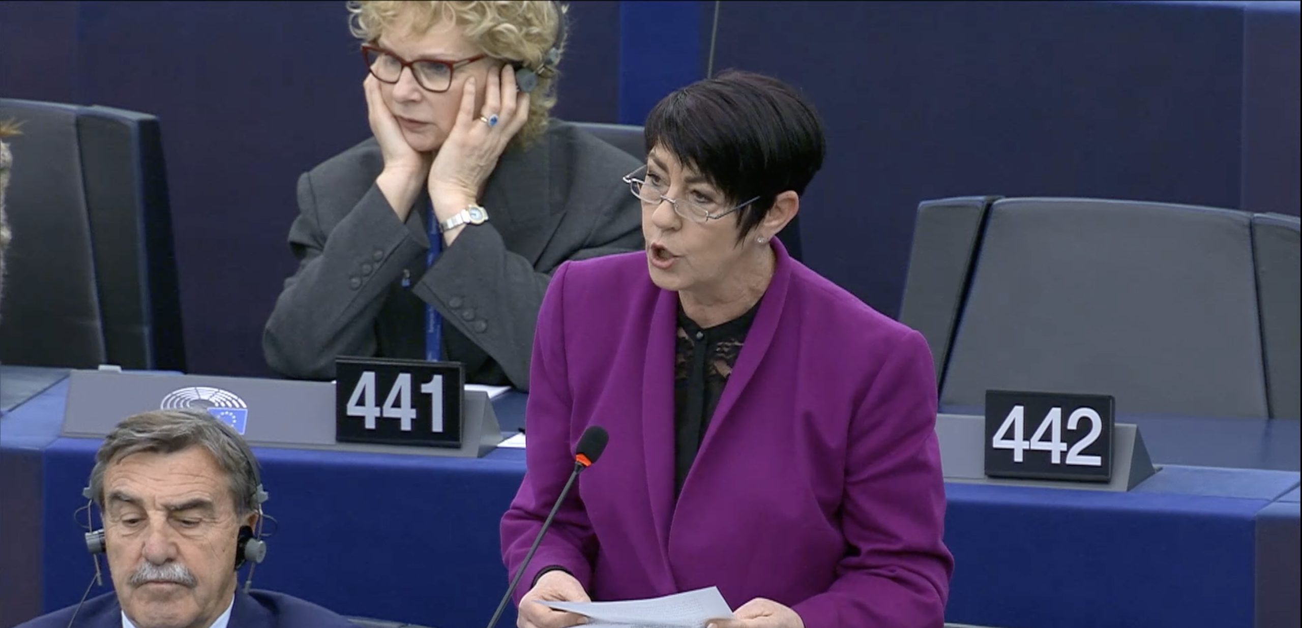 Au Parlement européen, le discours transphobe d'une alliée du RN
